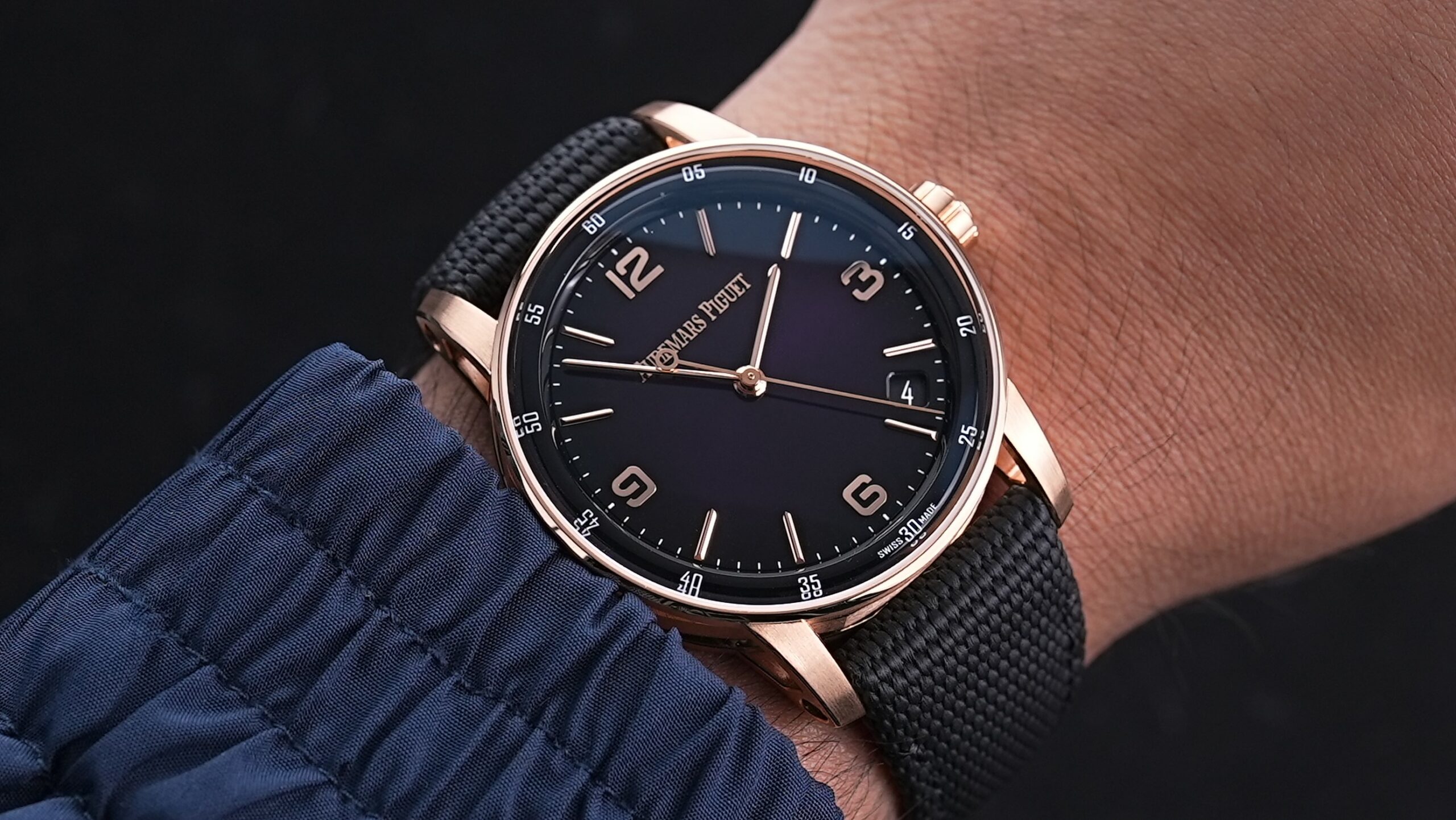 Audemars Piguet AP CODE 11.59 Rose Gold Purple Dial 15210OR.OO.A002KB ...